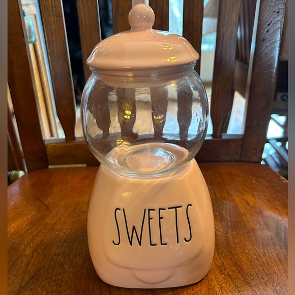 Rae Dunn | Other | Rae Dunn Pink Sweets Gumball Jar Euc | Poshmark